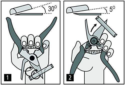 Felco Hoof Trimming Shears (F 50) - High Performance Swiss-Made Steel One-Hand Livestock & Garden Pruners