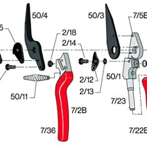 Felco Hoof Trimming Shears (F 50) - High Performance Swiss-Made Steel One-Hand Livestock & Garden Pruners