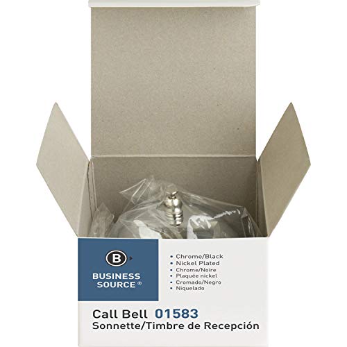 Business Source Nickel Plated Call Bell