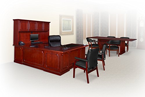 Regency Prestige 96 by 48-Inch Conference Table with Power Data Grommet, Mahogany