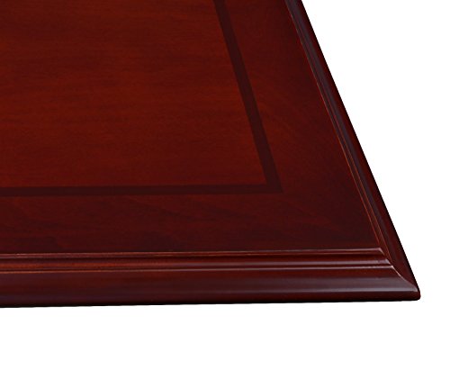 Regency Prestige 96 by 48-Inch Conference Table with Power Data Grommet, Mahogany