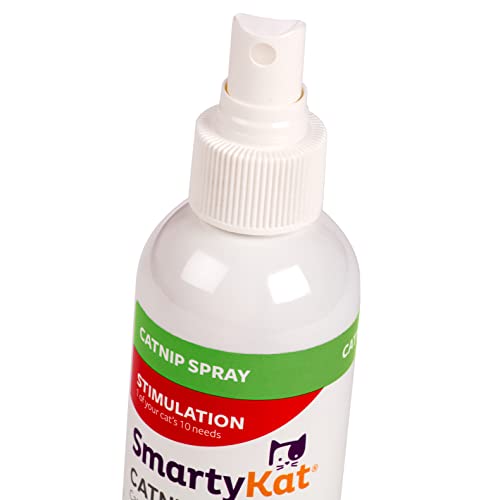 SmartyKat Catnip Mist Spray for Cats & Kittens, Safe for Pets - 7 Fluid Ounces