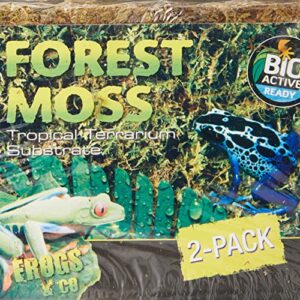 Exo Terra Forest Plume Moss, 7 Quarts, 2-Pack