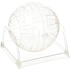 Living World Plastic Hamster Exercise Ball with Stand, 6-3/5-Inch