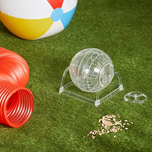 Living World Plastic Hamster Exercise Ball with Stand, 6-3/5-Inch