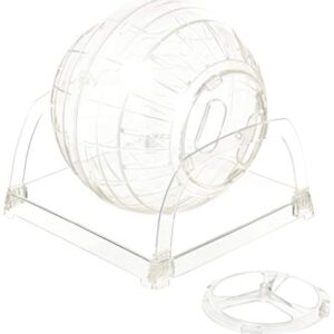 Living World Plastic Hamster Exercise Ball with Stand, 6-3/5-Inch