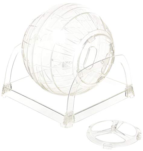 Living World Plastic Hamster Exercise Ball with Stand, 6-3/5-Inch