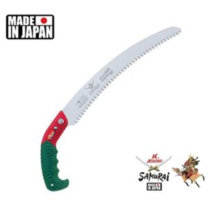 Samurai Ichiban 13" Curved Pruning Saw with Scabbard (GC-330-LH)