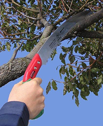 Samurai Ichiban 13" Curved Pruning Saw with Scabbard (GC-330-LH)