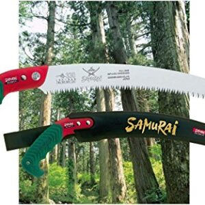 Samurai Ichiban 13" Curved Pruning Saw with Scabbard (GC-330-LH)