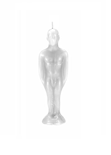 White Male Figure Image Candle (Healing/Peaceful Home)