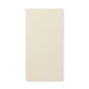 Traveler's Company Traveler's Notebook Refill 013, Lightweight Blank Paper, 128 Pages