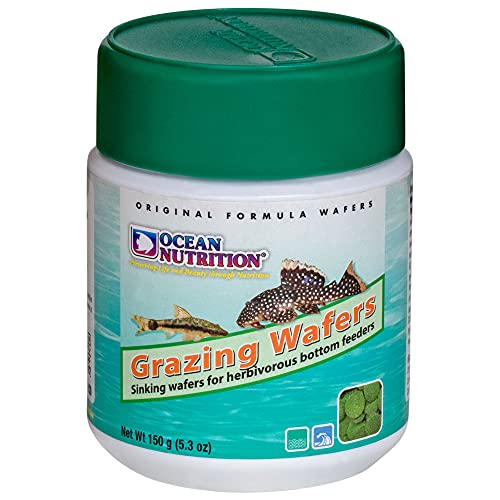 Ocean Nutrition Grazing Wafers 5.3-Ounces (150 Grams) Jar