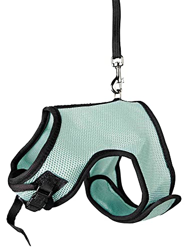 Trixie Pet Product 61512 Soft Harness with Leash for Small Animals Medium