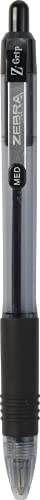 Zebra Pen Z-Grip Retractable Ballpoint Pen, Medium Point, 1.0mm, Assorted Business Colors - 24 Pieces (Packaging may vary)