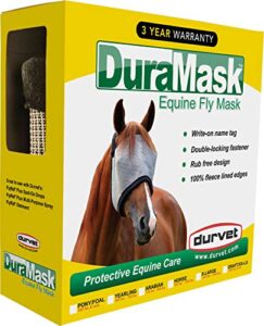 durvet duramask equine fly mask, yearling