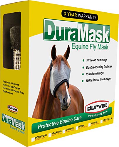 Durvet DuraMask Equine Fly Mask, Yearling