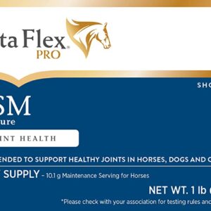 Vita Flex Pro Horse MSM Quality Joint Supplement, 1 Pound