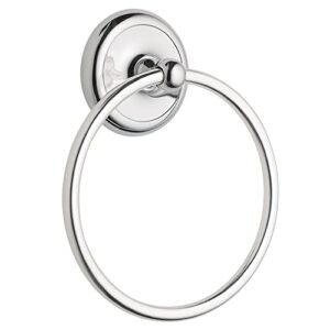 moen 5386ch yorkshire bathroom hand -towel ring, chrome, small