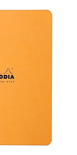 Rhodia Orange Meeting Notebook 16 x 21 cm,