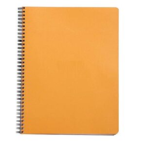 rhodia 4 color book 9 in. x 11 3/4 in. orange