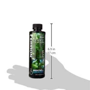 Brightwell Aquatics Ferrion - Concentrated Iron Supplement for Marine Fish and Reef Aquariums 250-ml