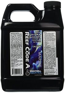 brightwell aquatics abarca2l reef code a liquid salt water conditioners for aquarium, 67.6-ounce