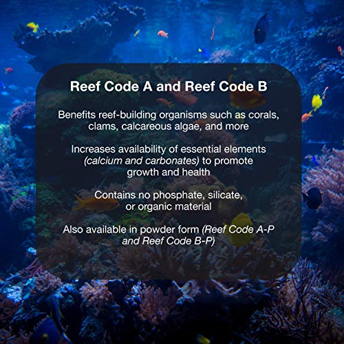 Brightwell Aquatics ABARCA2L Reef Code A Liquid Salt Water Conditioners for Aquarium, 67.6-Ounce