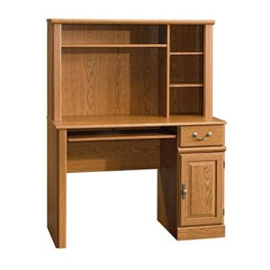 sauder orchard hills computer desk, carolina oak finish