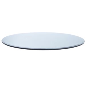 30" Round Tempered Glass Table Top 1/2" Thick Ogee Edge