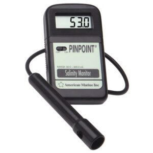 american marine pinpoint salinity monitor + calibration fluid