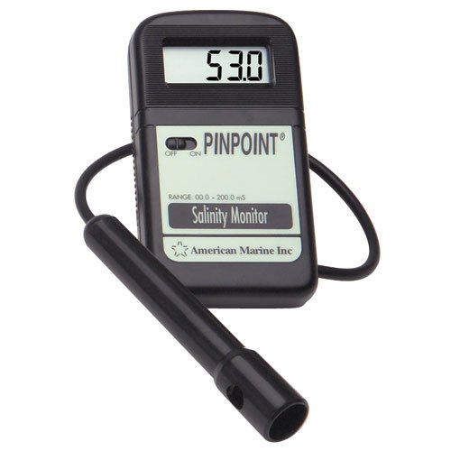 American Marine PINPOINT Salinity Monitor + Calibration Fluid