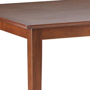 Coaster Home Furnishings CO-150430 5 Pc Dining Set, Chestnut