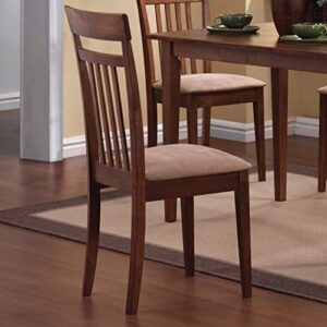 Coaster Home Furnishings CO-150430 5 Pc Dining Set, Chestnut