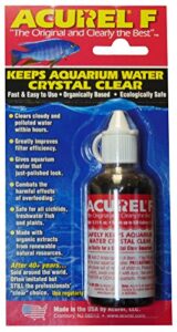 acurel f50 millimeter water clarifier, aquarium, treats 530 gallons