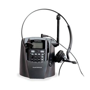 plantronics - cordless dect headset telephone ct14 (poly)