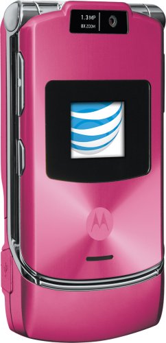 Motorola RAZR V3xx J Phone, Pink (AT&T)