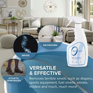 Zero Odor – Multi-Purpose Odor Eliminator - Air & Surface Odor – Patented Technology for Bathroom, Kitchen, Fabric, Closet- Smell Great Again, 16oz