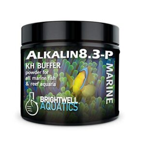 brightwell aquatics alkalin8.3-p - alkaline kh buffer powder for all marine and reef aquariums