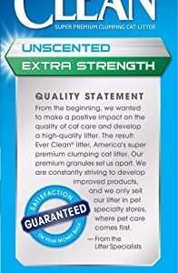 Ever Clean Extra Strength Cat Litter, Unscented, 14-Pound Box