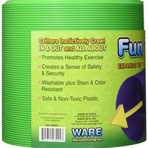 Ware Manufacturing Fun Tunnels Play Tube for Small Pets, 30 X 8 Inches - Large