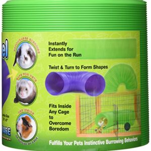 Ware Manufacturing Fun Tunnels Play Tube for Small Pets, 30 X 8 Inches - Large