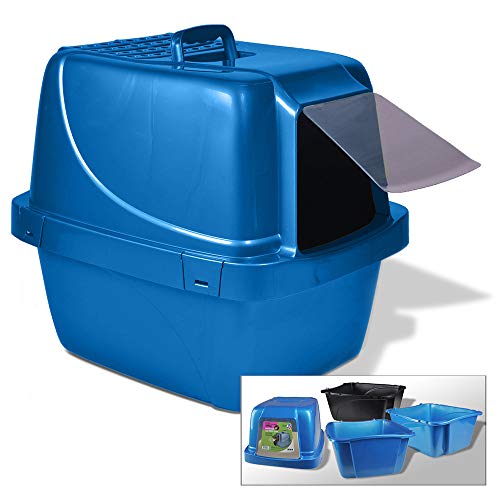 Van Ness CP77 Enclosed Sifting Cat Pan/Litter Box, Extra Large (225026)