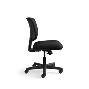 HON Volt Armless Task Chair, Black