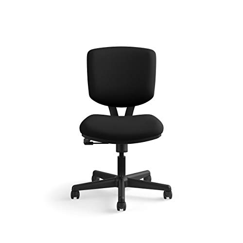 HON Volt Armless Task Chair, Black