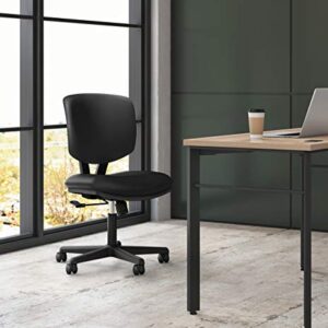 HON Volt Armless Task Chair, Black