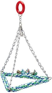 paradise 8-cotton triangle bird swing, medium