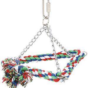 Paradise 6-Cotton Triangle Bird Swing, Small