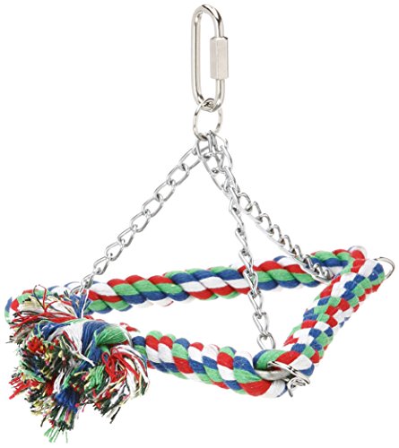 Paradise 6-Cotton Triangle Bird Swing, Small