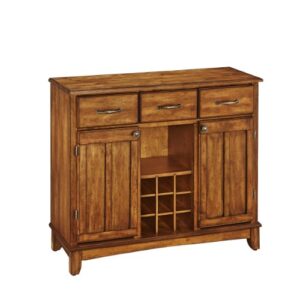 buffet of buffets cottage oak with wood top by home styles, large server with cottage oak wood top